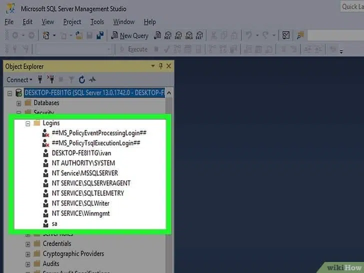 Hướng dẫn Reset mật khẩu SA trong Sql Server - BKNS