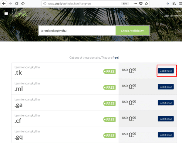 [TOP 5] Website Cung Cấp Tên Miền Miễn Phí Tốt Nhất 2022 - BKNS