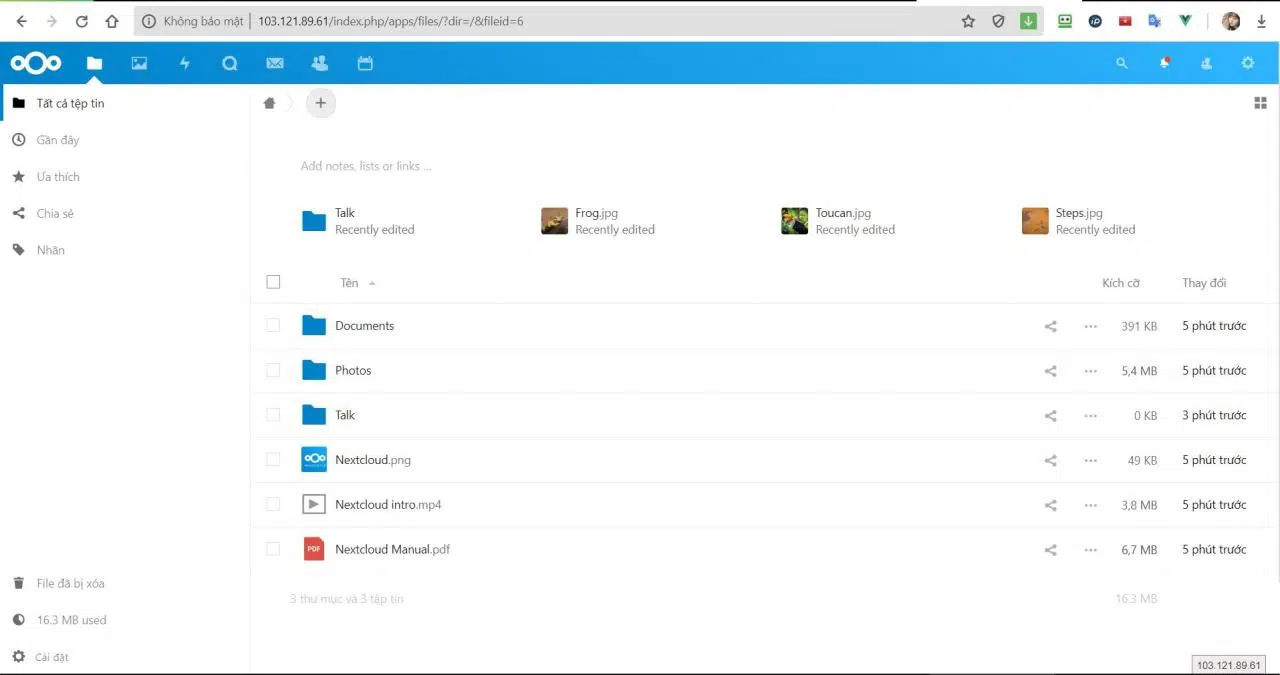 Hướng dẫn cài đặt NextCloud 15 trên CentOS 7 - BKNS