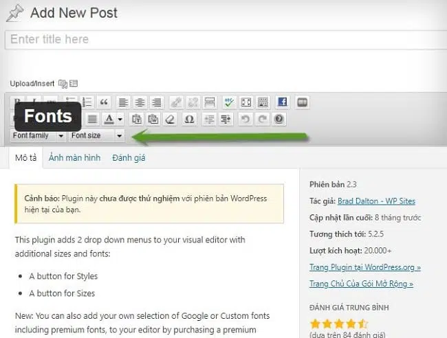 [Top 5] plugin font chữ cho wordpress tốt nhất 2020 - BKNS