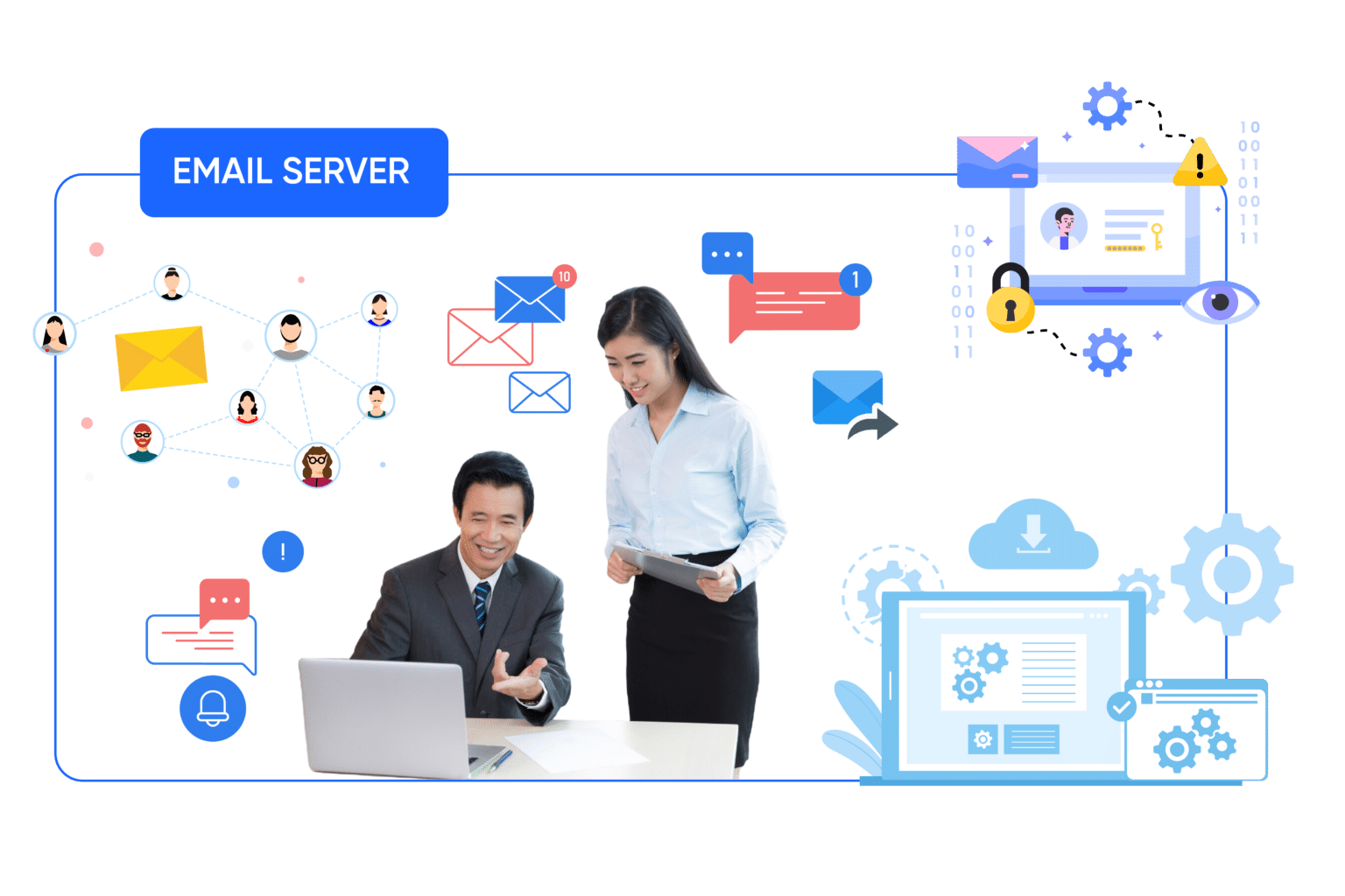 Cloud Email Server - Giải Pháp Email An Toàn Hàng Đầu - BKNS